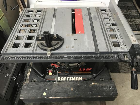 Stuart, FL: CRAFTSMAN 10 INCH PORTABLE TABLE SAW