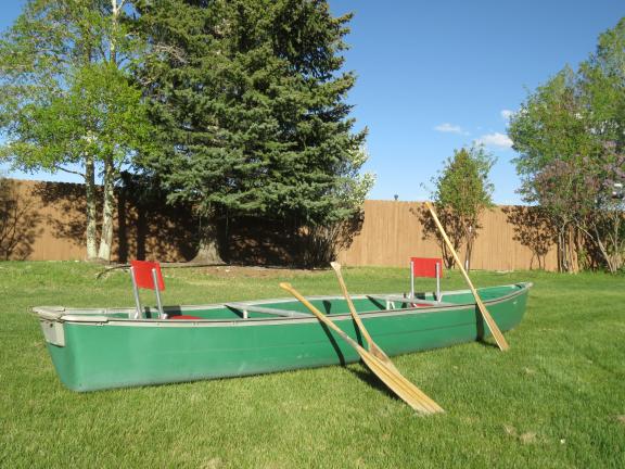Green River, WY: Canoe/Scanoe 16' flat transom